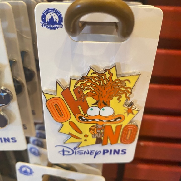 Disney | Accessories | 225 Disney Parks Pixar Inside Out Anxiety Oh No ...